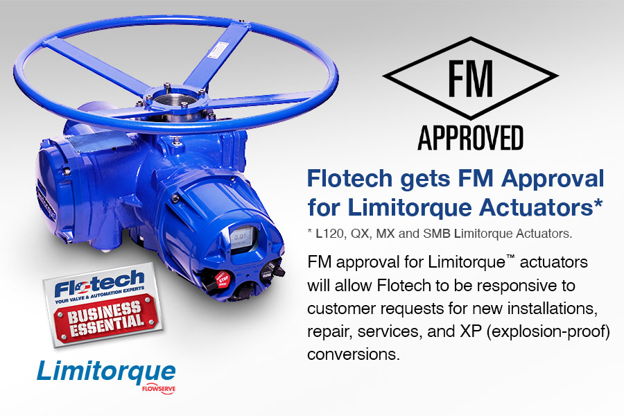 Limitorque Actuators FM Approved | Flotech